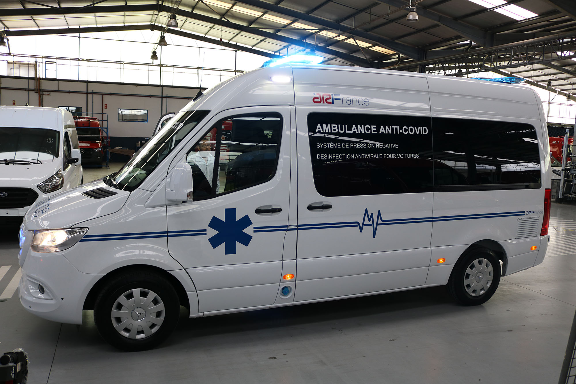 Constructeur fourgons blindés Mercedes Sprinter - AR FRANCE