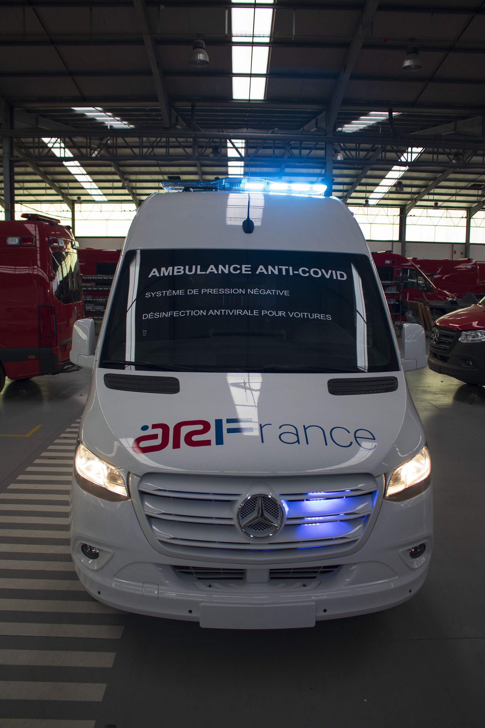 Constructeur fourgons blindés Mercedes Sprinter - AR FRANCE